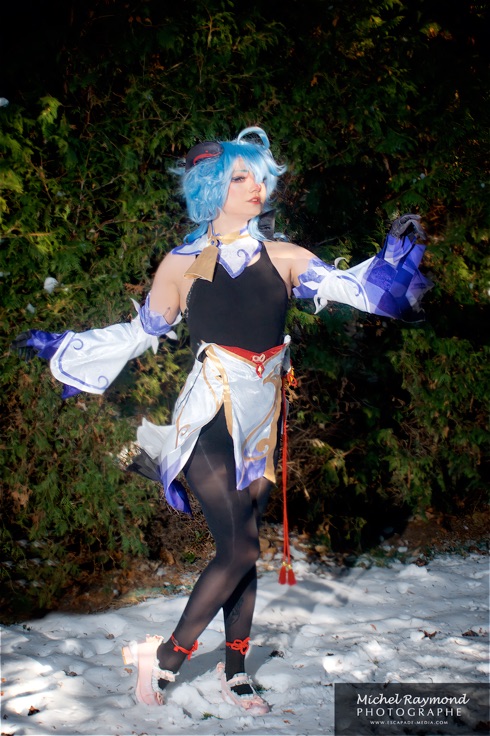 Gaby Cosplay Ganyu Genshin Impact