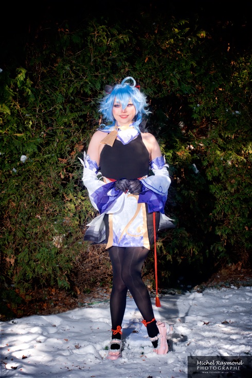 Gaby Cosplay Ganyu Genshin Impact