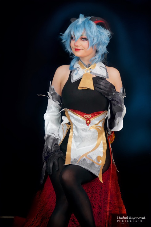 Gaby Cosplay Ganyu Genshin Impact